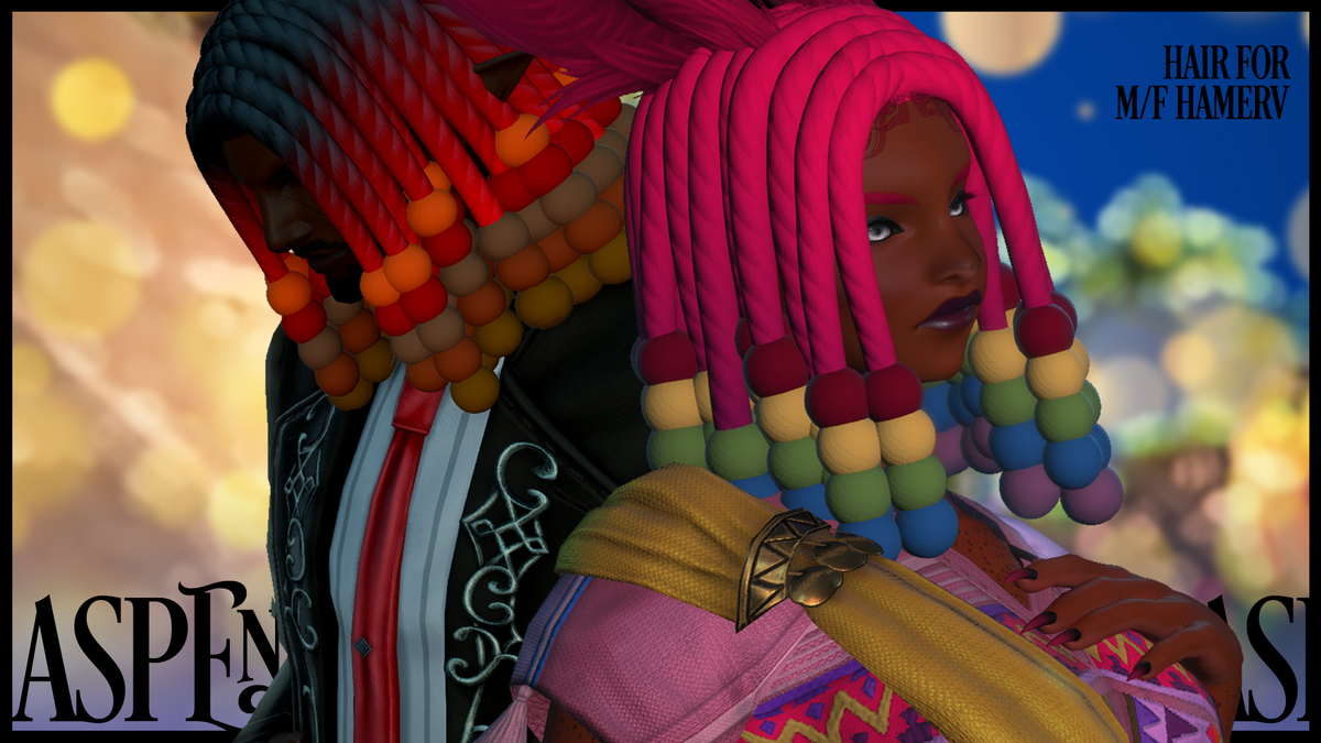 Aspen Hair - Hair Mod for FFXIV – Nikki be Moddin