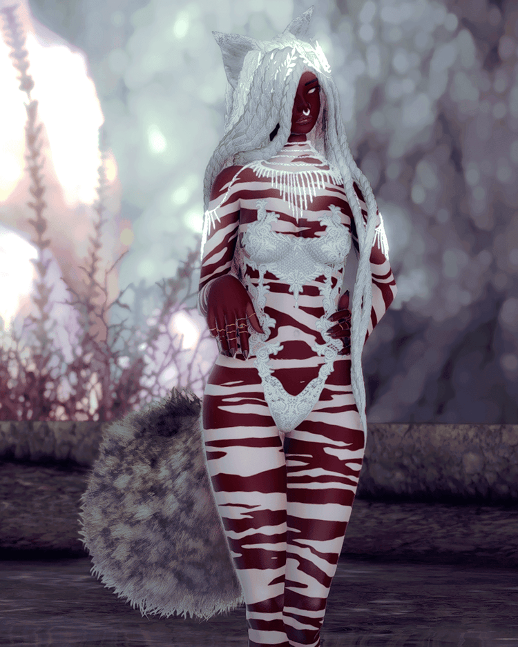 Custom Skin Texture Mods for FFXIV by Nikki be Moddin